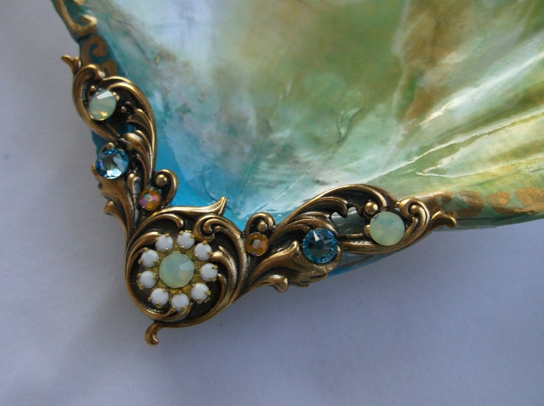 Fairy Goddess Medium Shell Jewelry Dish Trinket Dish Ring Dish - Etsy