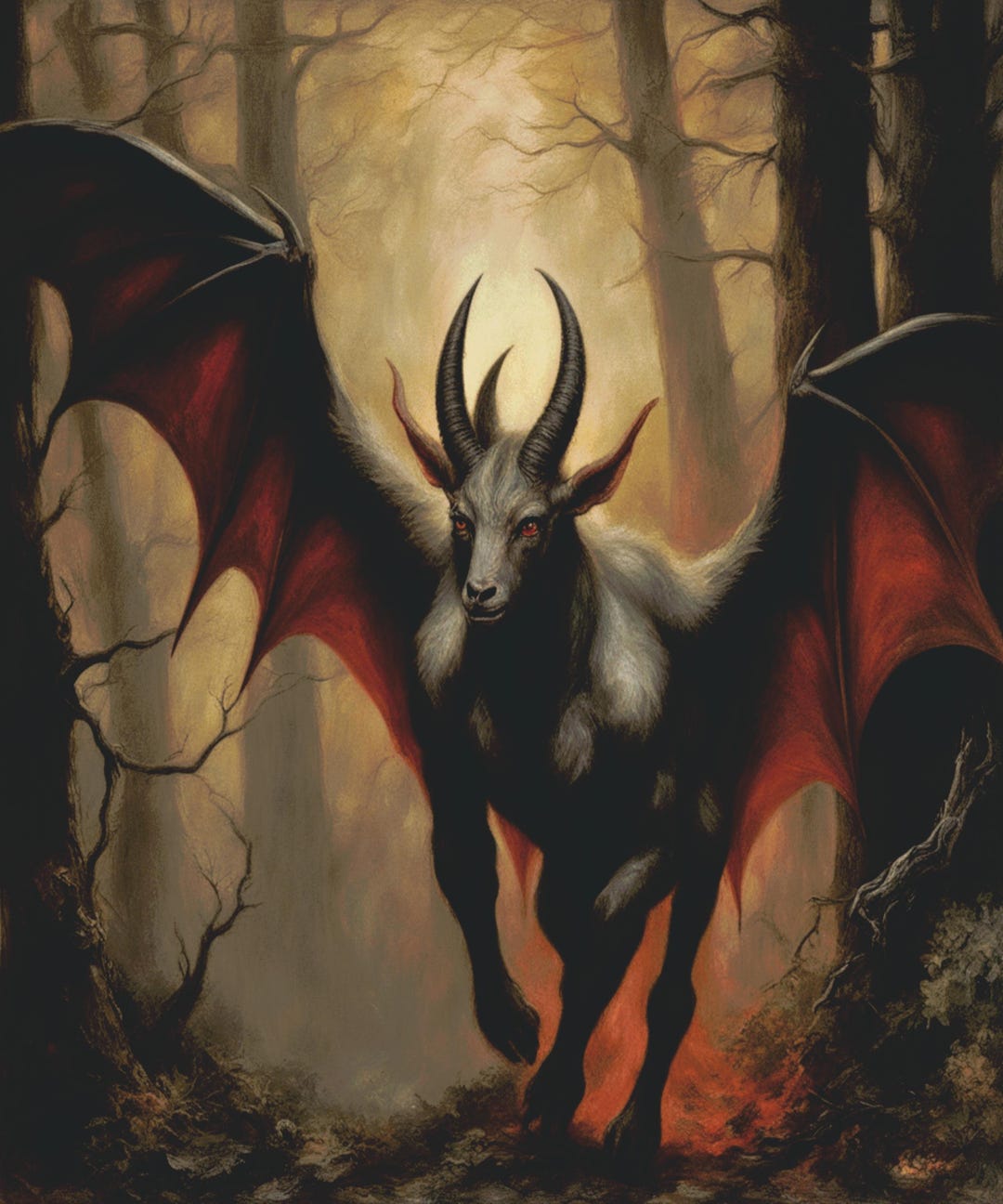 Renaissance Horror Bookmarks: Spooky Folklore Art (digital Download) - Etsy