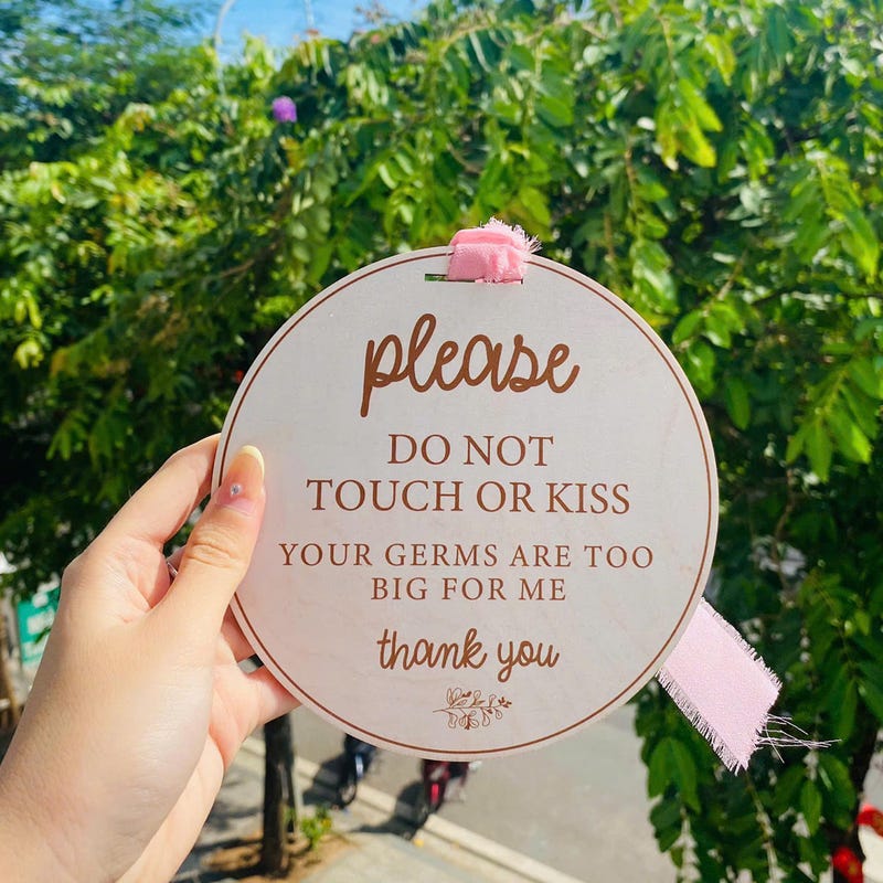 Do Not Touch Sign - Etsy