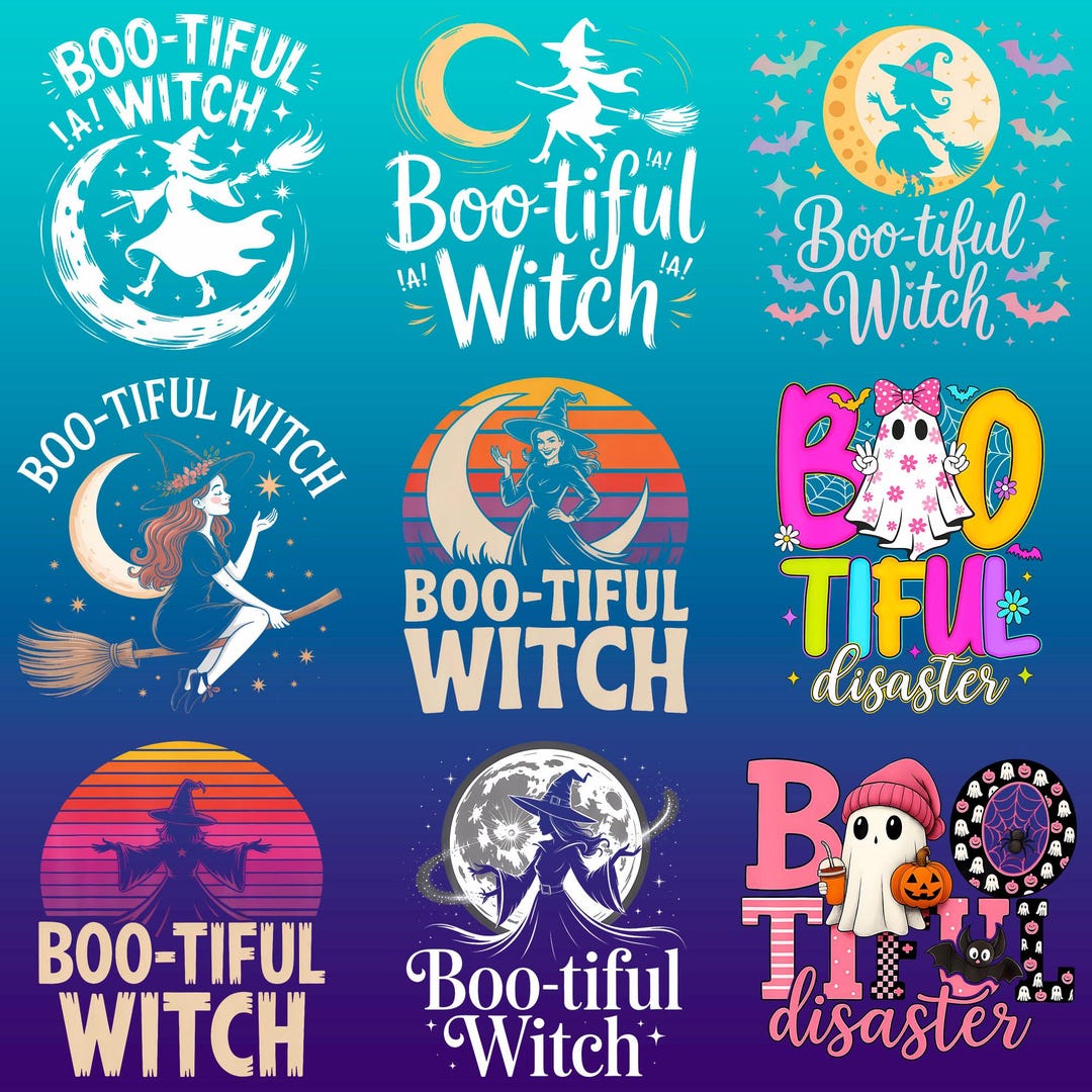 Boo-tiful Disaster PNG, Spooky Halloween Ghost Clipart, Funny Trick or ...