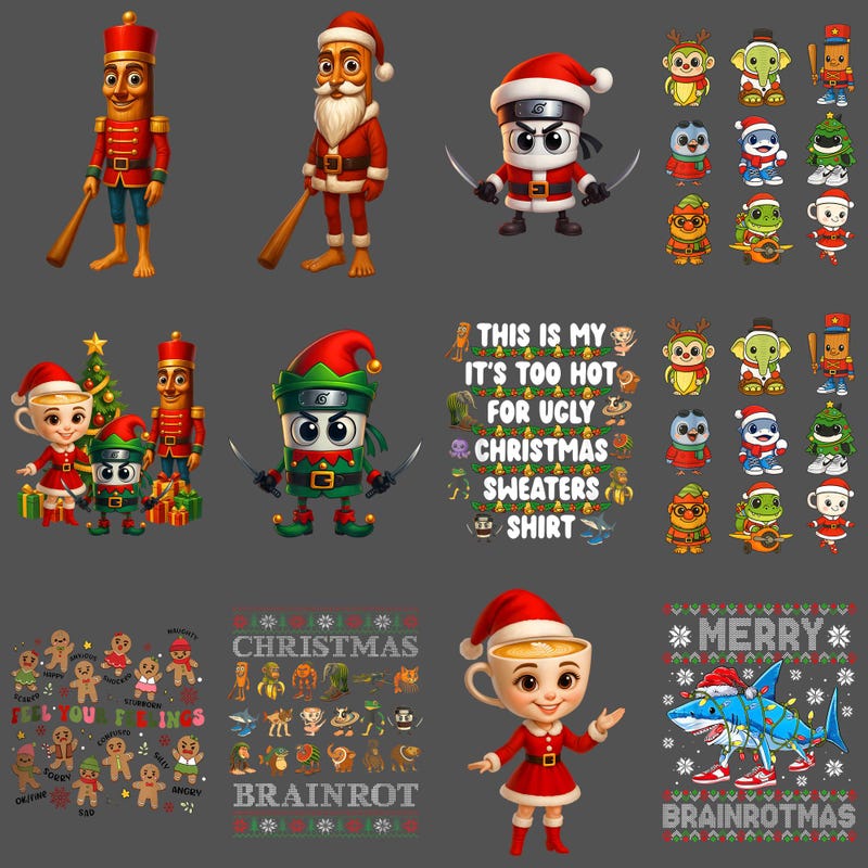 Brainrot Costume for Kids - Etsy