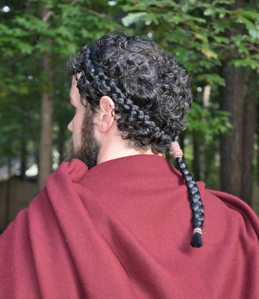 King Leonidas Braid. Leonidas Hair. Leonidas Hair Tail. Spartan Braid ...