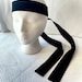 Black Cotton Rambo Headband: Long Costume Cosplay Headband - Etsy