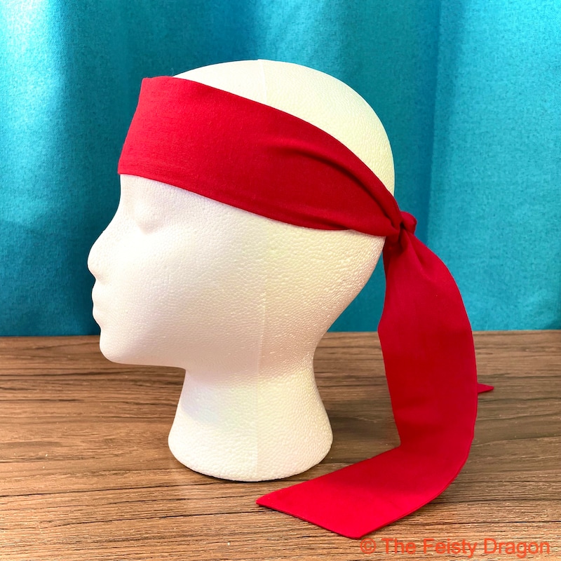 Red Headband - Etsy