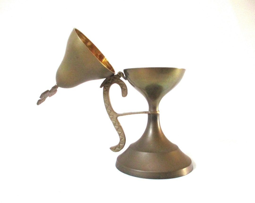 Vintage Incense Burner RELIGIOUS CHRISTIAN Incense Burner Altar Shrine ...