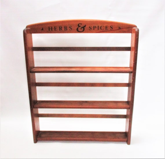 Antique Wall Spice Racks