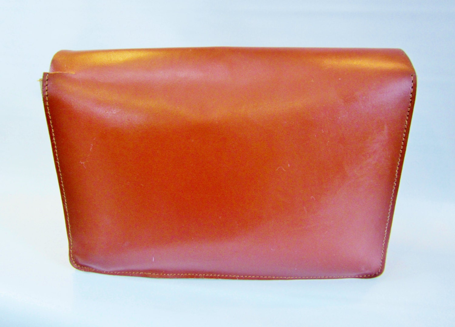 Vintage Leather Satchel Mail Bag With Buckles - Etsy