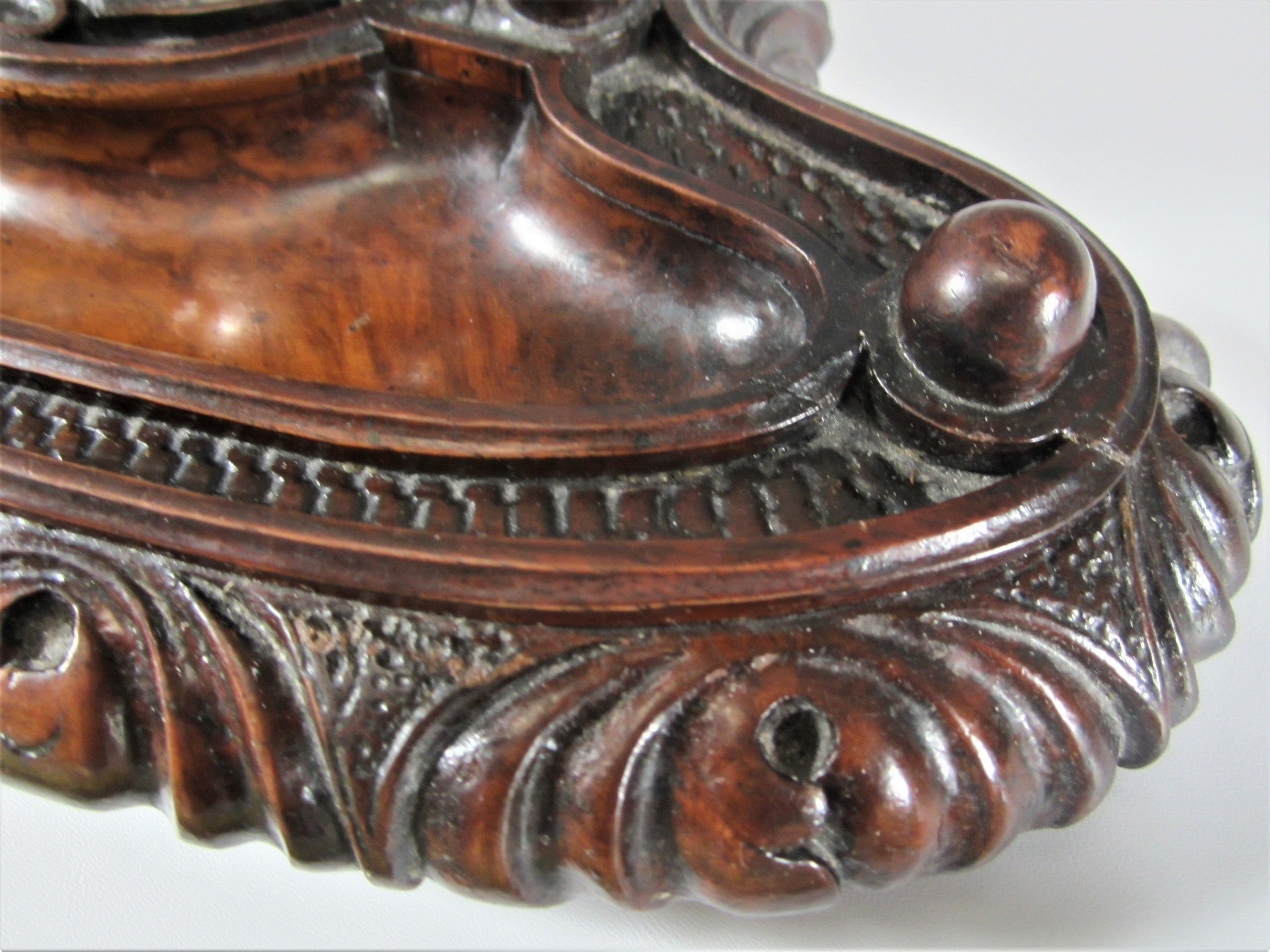 NEW USE Antique Ink Well Sengbusch Walnut Burl WOOD Inkwell | Etsy