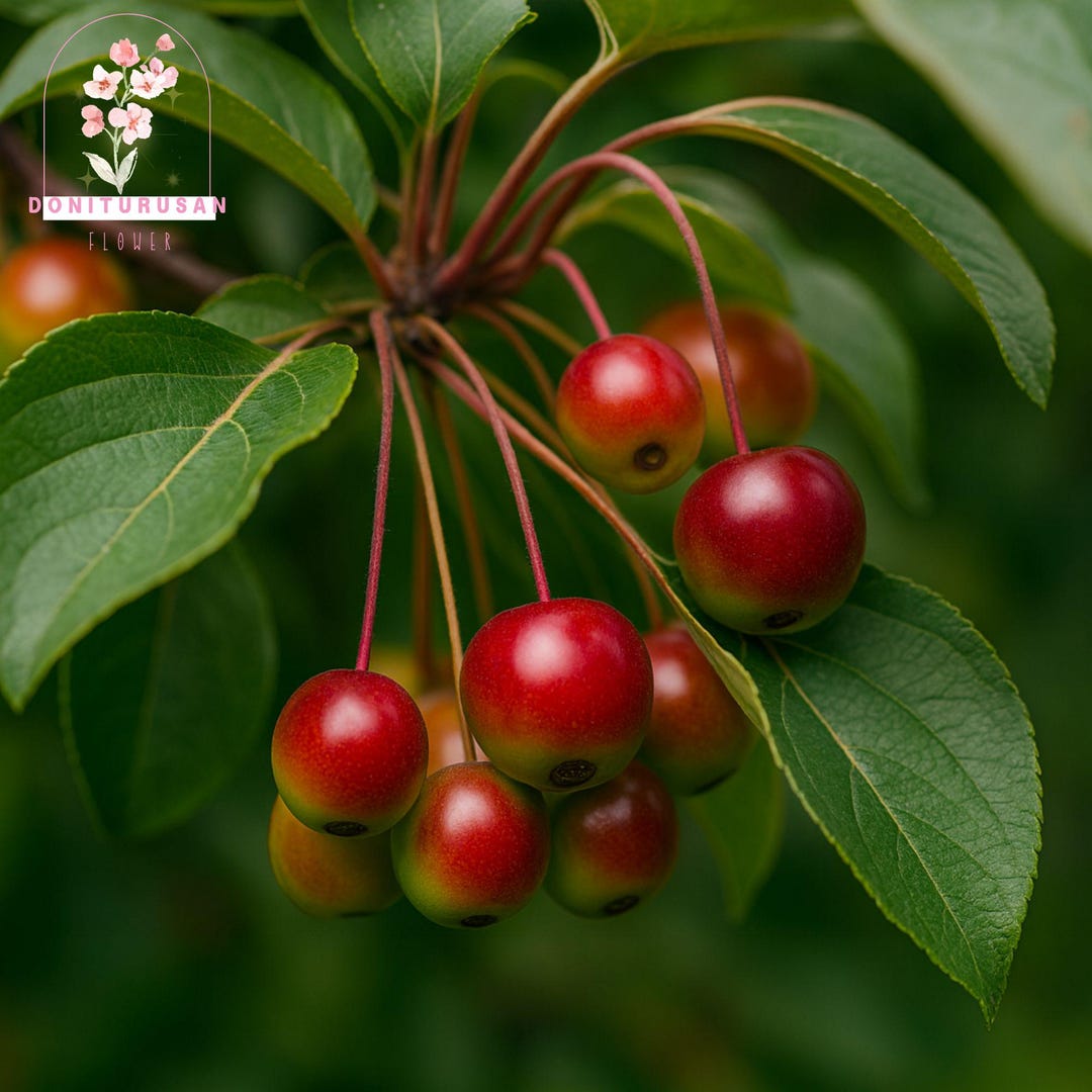 30 Siberian Crab Apple Seeds, Malus Baccata, Fast Hardy Tree, Fragrant ...