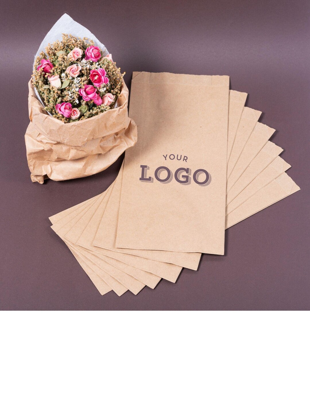 Custom Kraft Sachet Bags - Personalized Logo, Eco-friendly Packaging ...