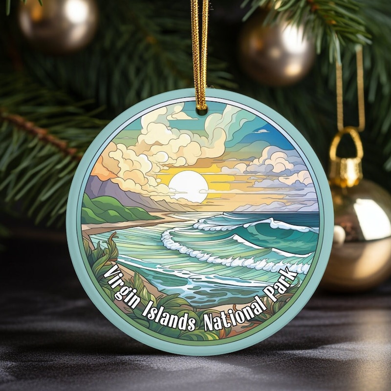 Us Virgin Island Ornament - Etsy