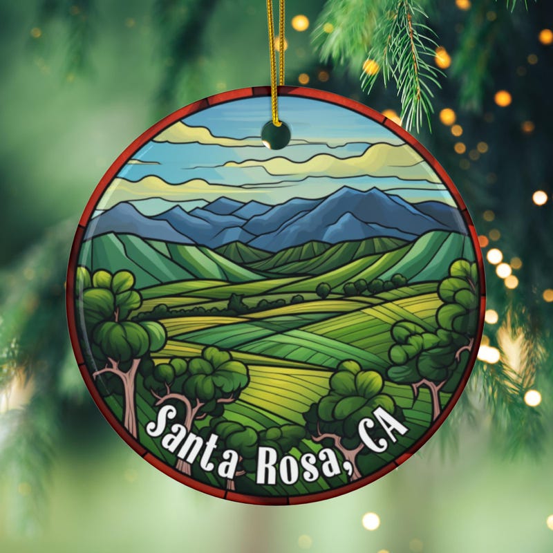 Unique Santa Map - Etsy