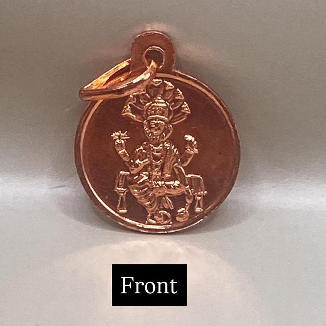 Pure Copper Shri Narsimha Dev Locket Yantra - Etsy