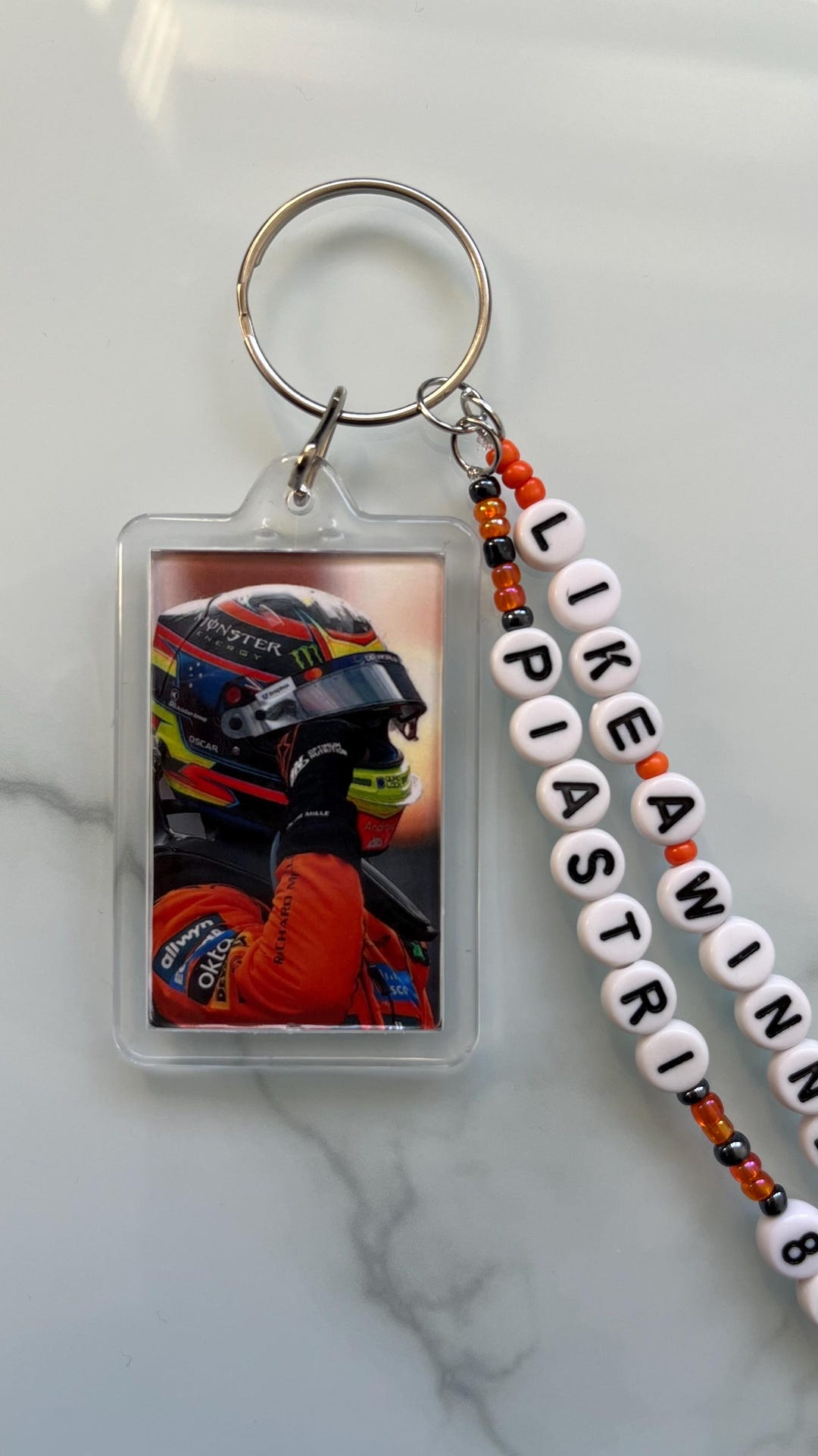 Oscar Piastri F1 Dual Picture Keychain - Etsy