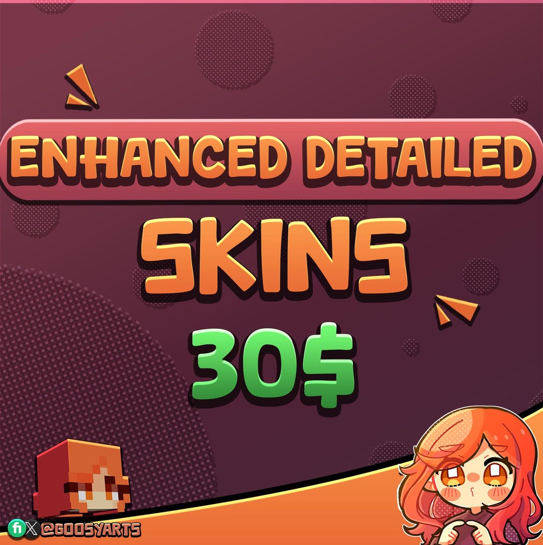 Custom Minecraft Skins With Enhanced Detailing! 64x Pixels - Etsy