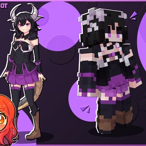 Custom Minecraft Skins With Enhanced Detailing! 64x Pixels - Etsy