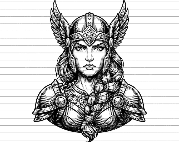 Valkyrie Clipart Bundle: Norse Mythology Art (digital Download) - Etsy ...