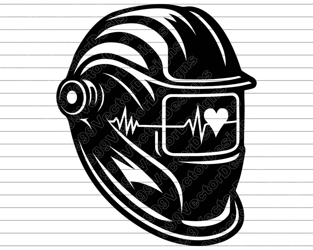Welding Helmet Vector Illustration, SVG, PNG, JPG, Welding Mask ...