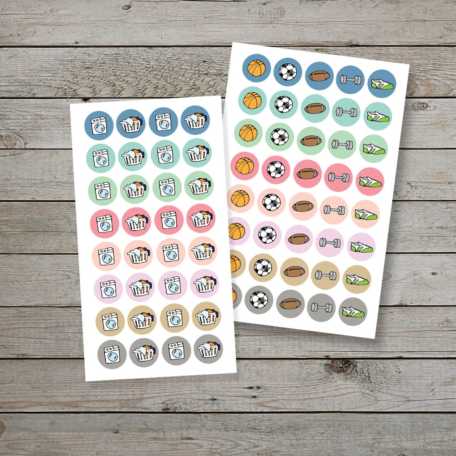 Printable Planner Icon Stickers / Planner Stickers / Coffee Planner ...