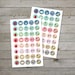 Printable Planner Icon Stickers / Planner Stickers / Coffee Planner ...