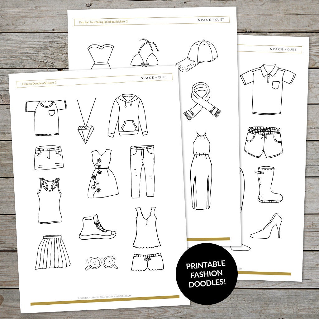 Stickers Craft Supplies & Tools Bullet journal printable stickers ...