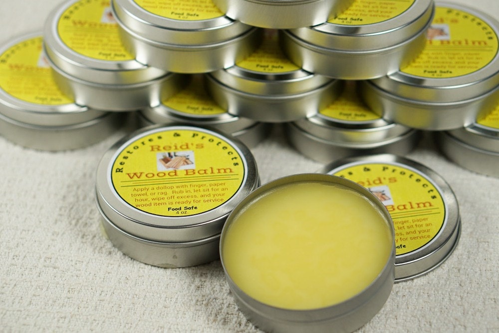 All Natural Wood Conditioner, Wood Balm, Cutting Board Conditioner ...