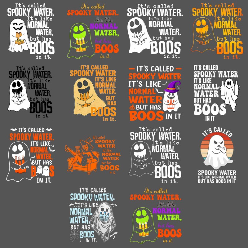 Spooky Season Clipart - Etsy