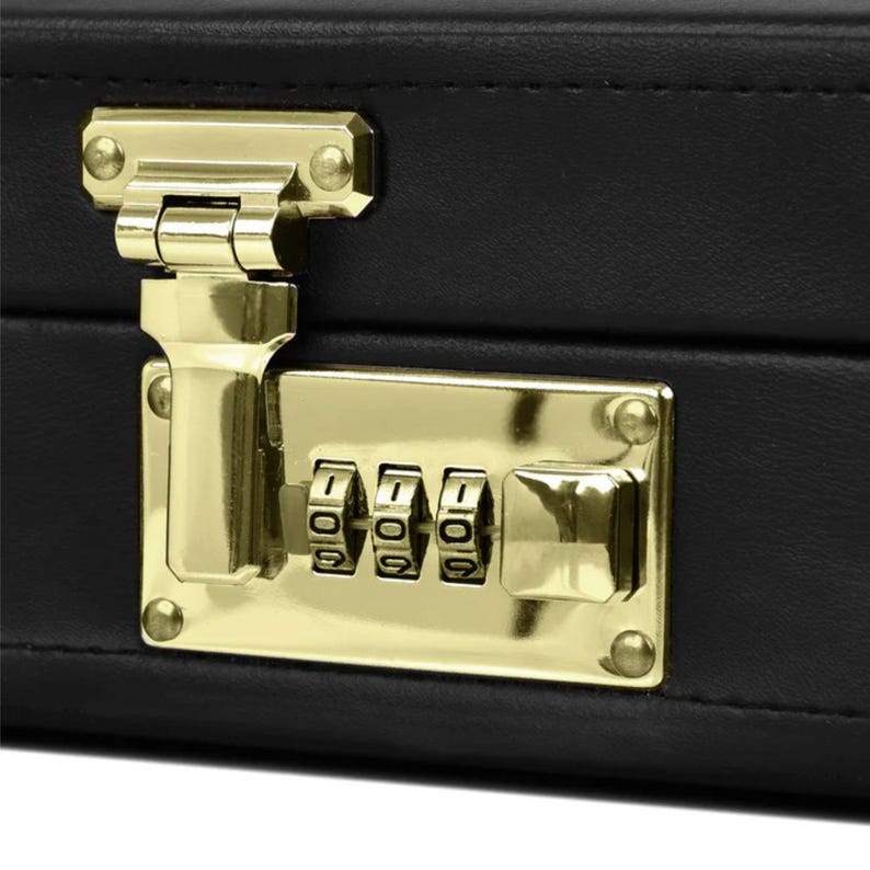 York Rite Masonic Apron Hard Briefcase - Blue & Black Imitation Leather ...