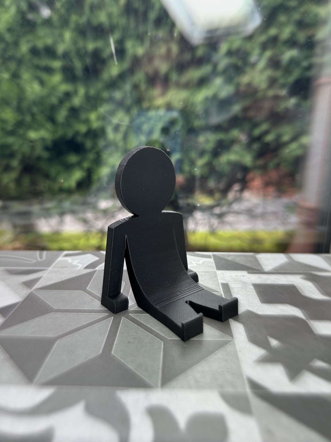 3D Printed Stick Man Phone Holder: Unique Desk Decor - Etsy UK