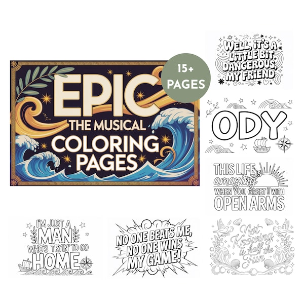 Epic the Musical Merch - Etsy