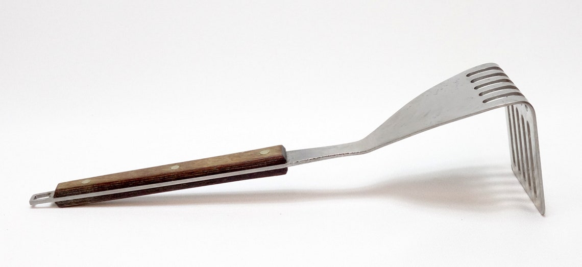 1960's Ekco Flint Stainless Heavy Duty Full Tang Wood - Etsy