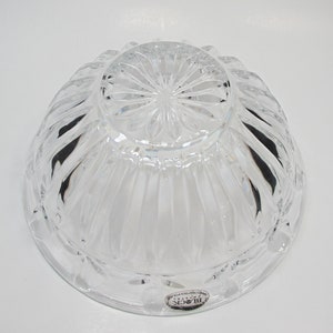 Vintage Block Crystal Poland Hand Crafted Cut and Polished Heavy Ornate ...