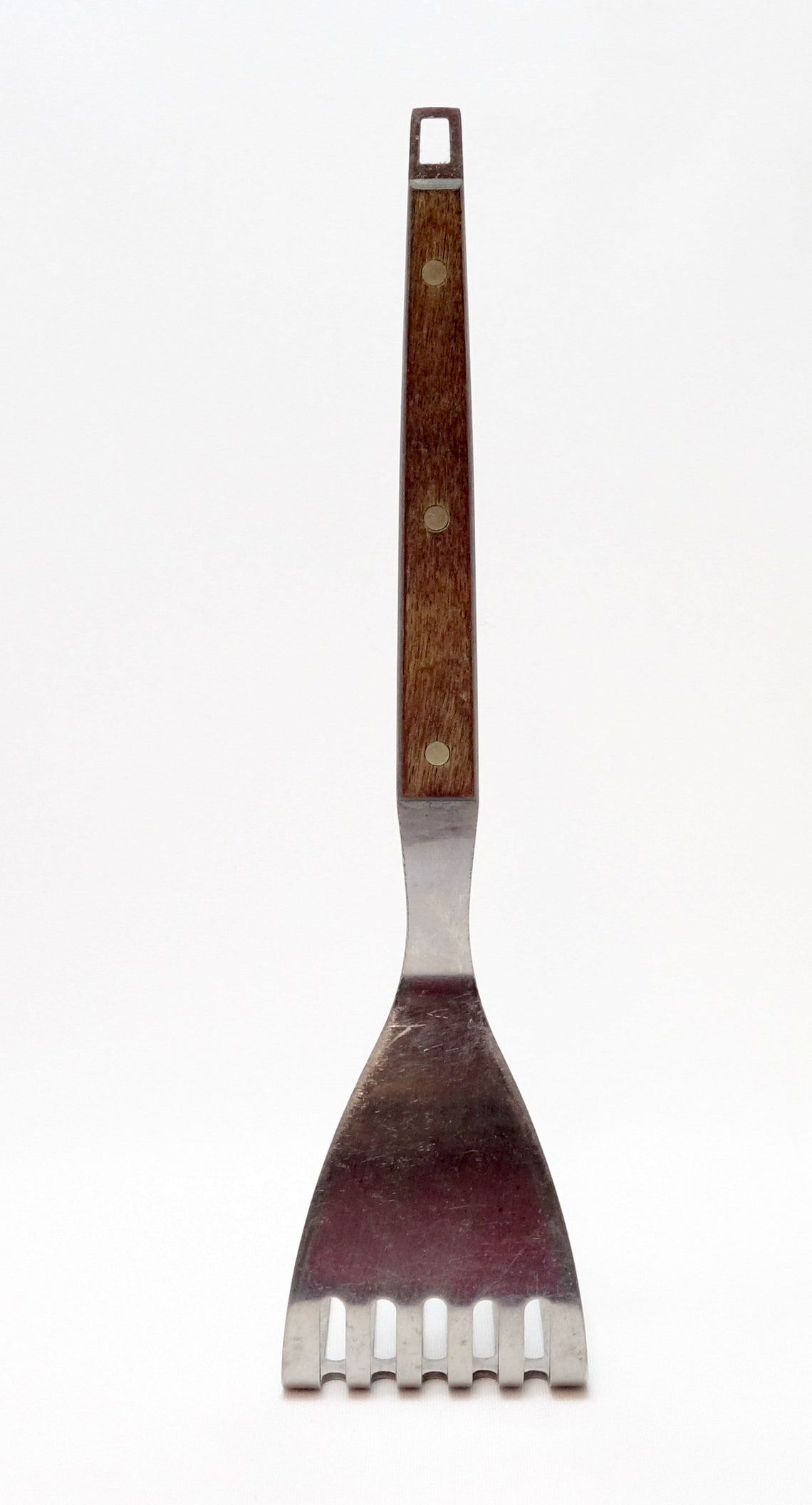 1960's Ekco Flint Stainless Heavy Duty Full Tang Wood - Etsy