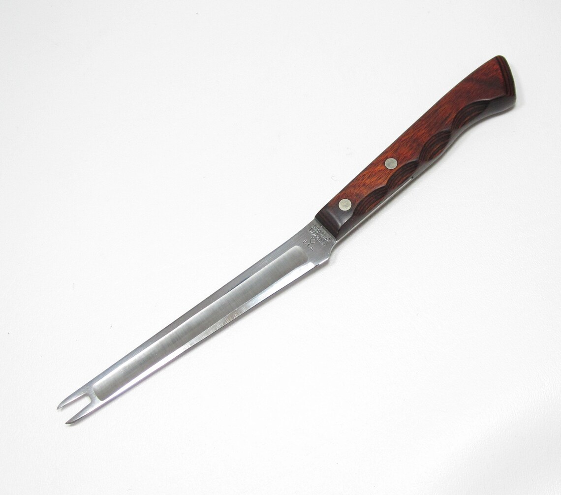 Vintage Ekco Flint Arrowhead Hollow Ground Stainless Offset - Etsy