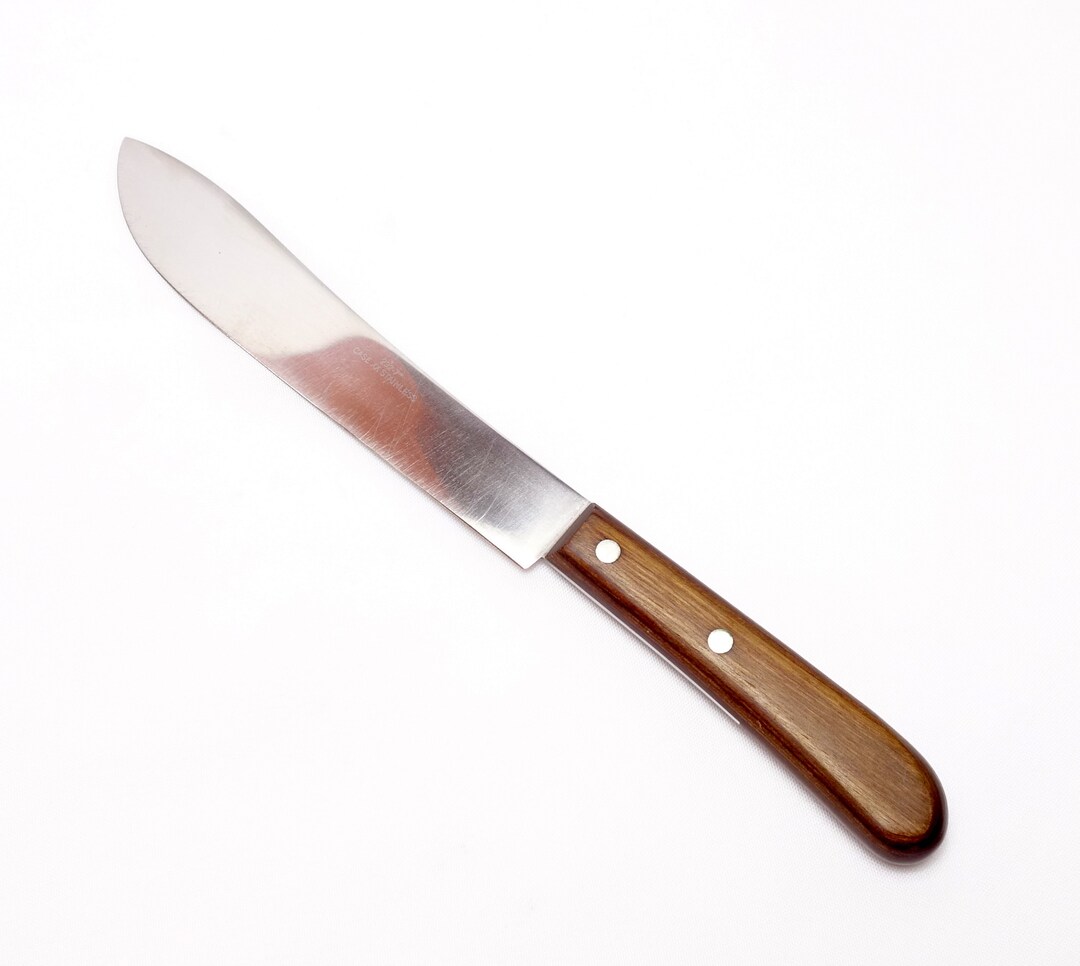 Vintage Case XX 232-7" Forged High Carbon Stainless Stiff Blade Walnut ...