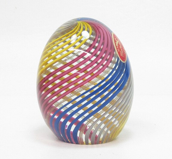 Paperweights Collectibles Ferro Lazzarini Murano Art Glass Millefori ...