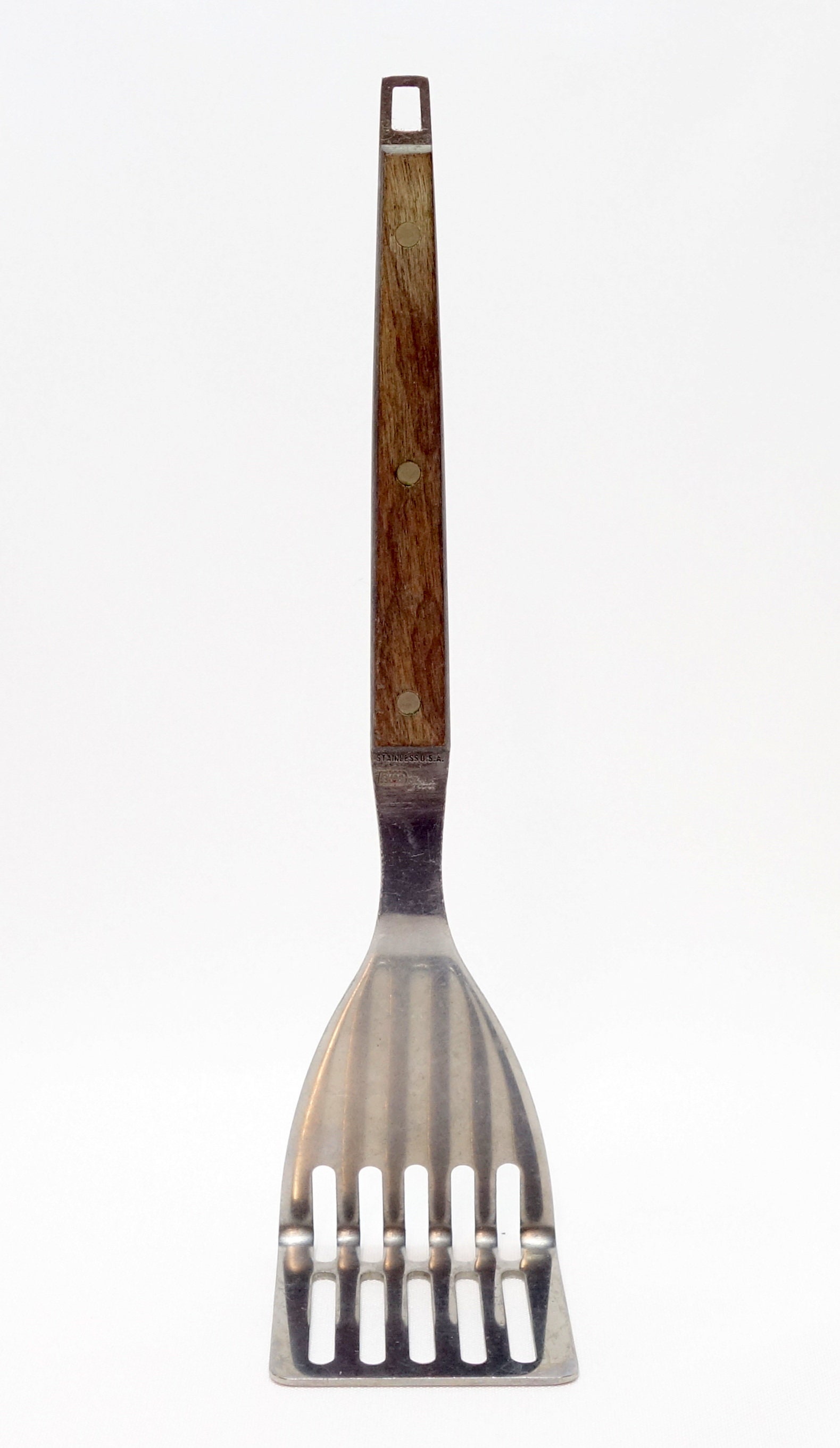 1960's Ekco Flint Stainless Heavy Duty Full Tang Wood - Etsy