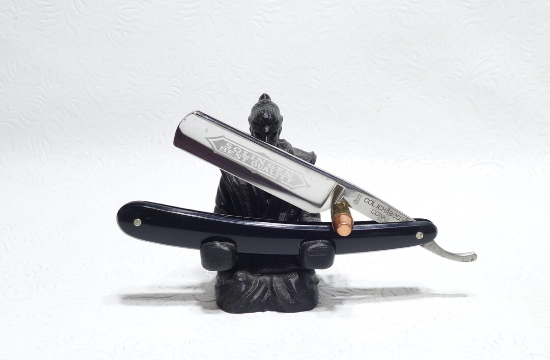 Vintage 6/8" Col. Ichabod Conk Solingen Germany Etched Hollow Ground ...