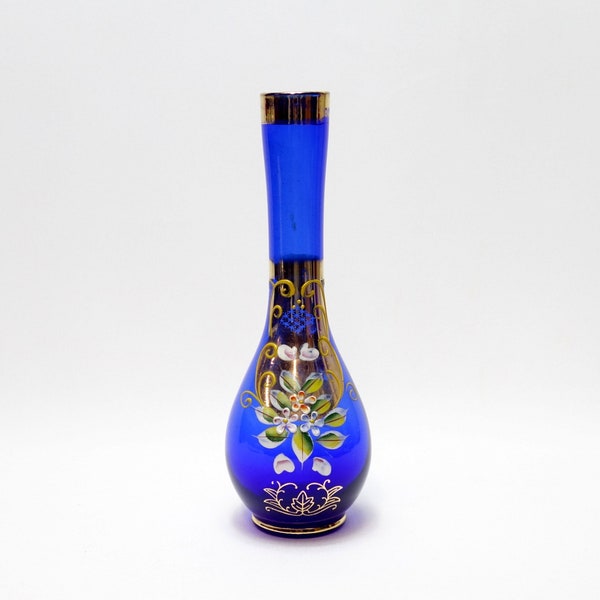 Cobalt Blue Bohemian Glass - Etsy