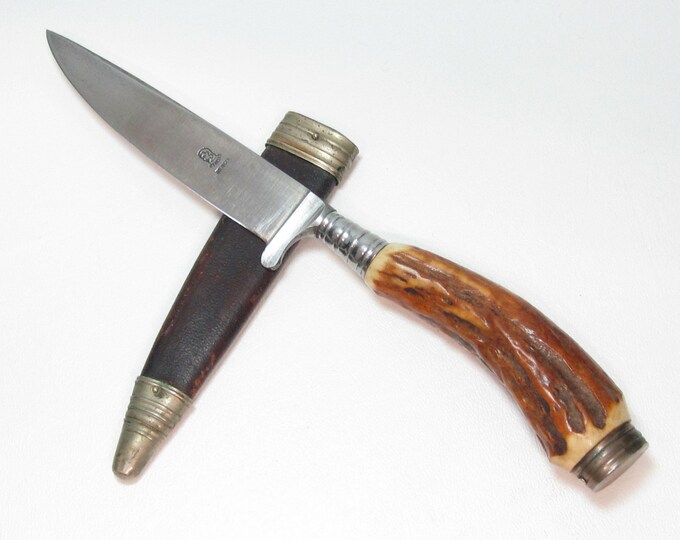 1940s Othello Anton Wingen Jr Solingen Germany Stag Handle Carbon