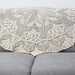 Cream Knitted Table Runner Creamtable Runner Off-whitetable Cloth Table ...