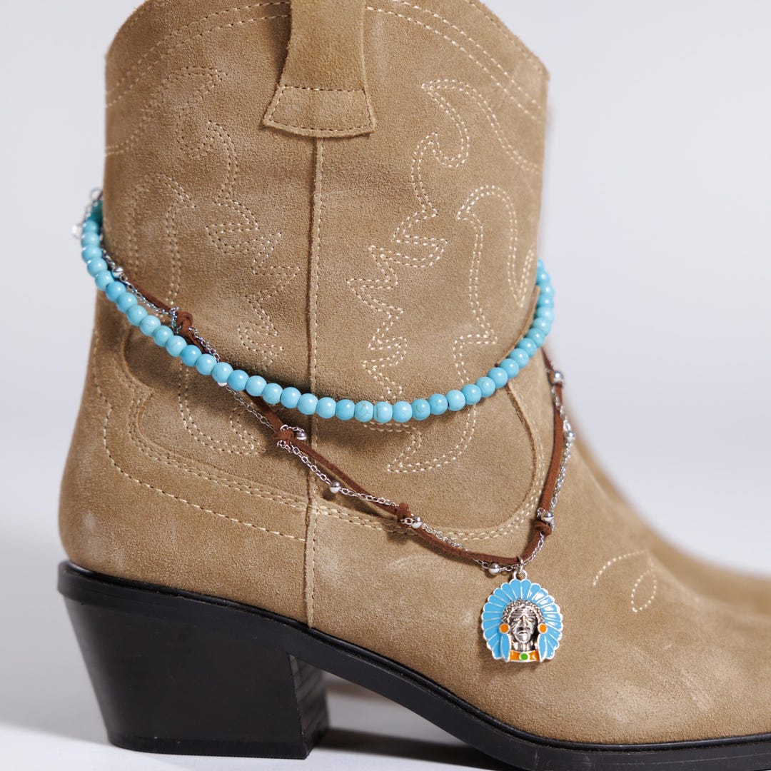 Boot Chain Jewelry, Western Boot Accessory, Boot Anklet Chain ...