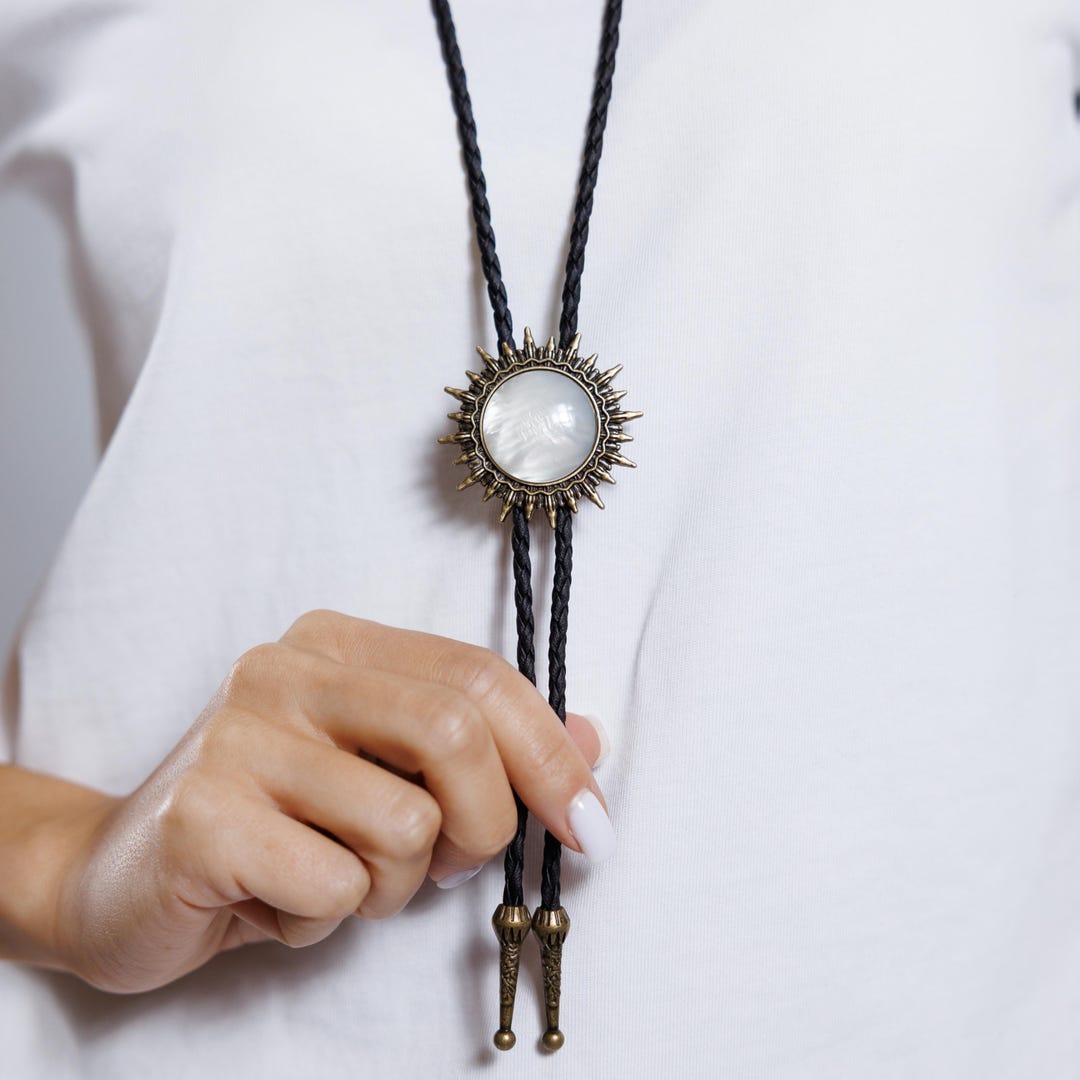 Sun Bolo Tie, Western Bolo Tie for Men, Wedding Bolo Tie Women, Bolo ...