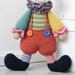 Amigurumi Clown Pattern Chatterbox the Clown Crochet Clown Doll ...