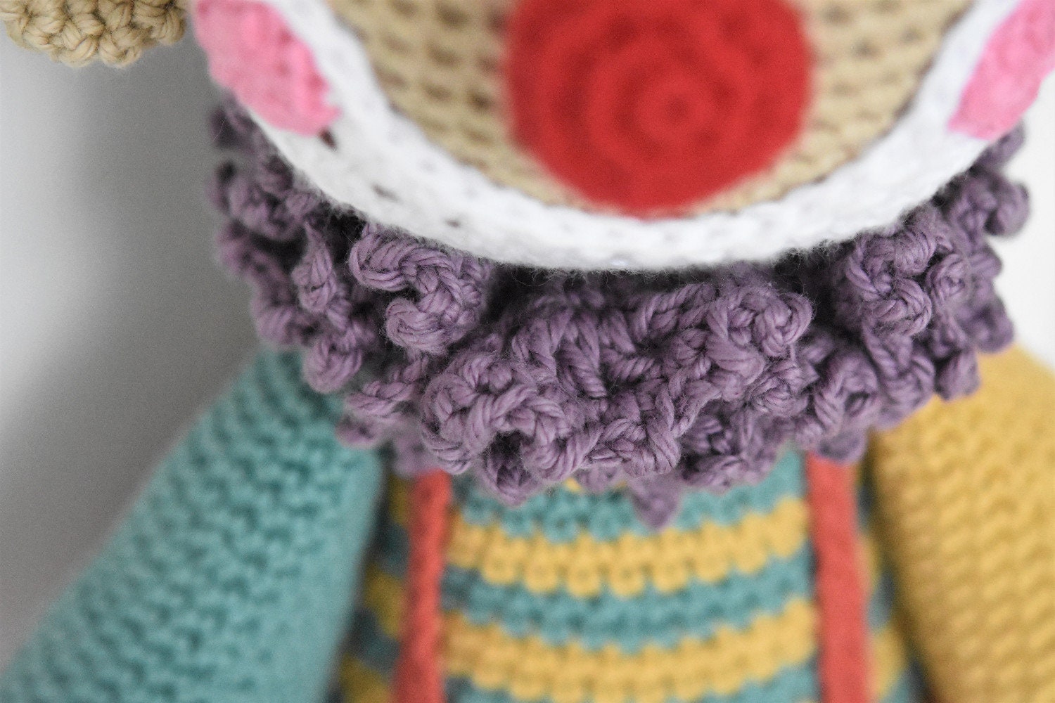 Amigurumi Clown Pattern Chatterbox the Clown Crochet Clown - Etsy