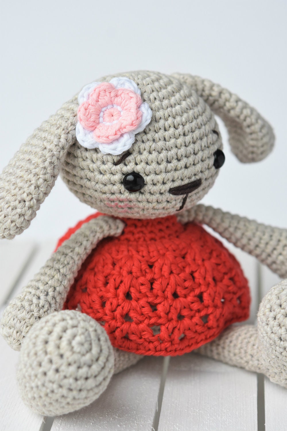 Amigurumi Bunny Doll - Miss Bunny - Crochet Pattern, Dress Tutorial ...