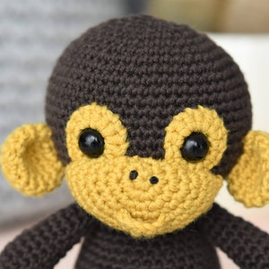 Amigurumi Pattern Mambo the Monkey Crochet Monkey - Etsy