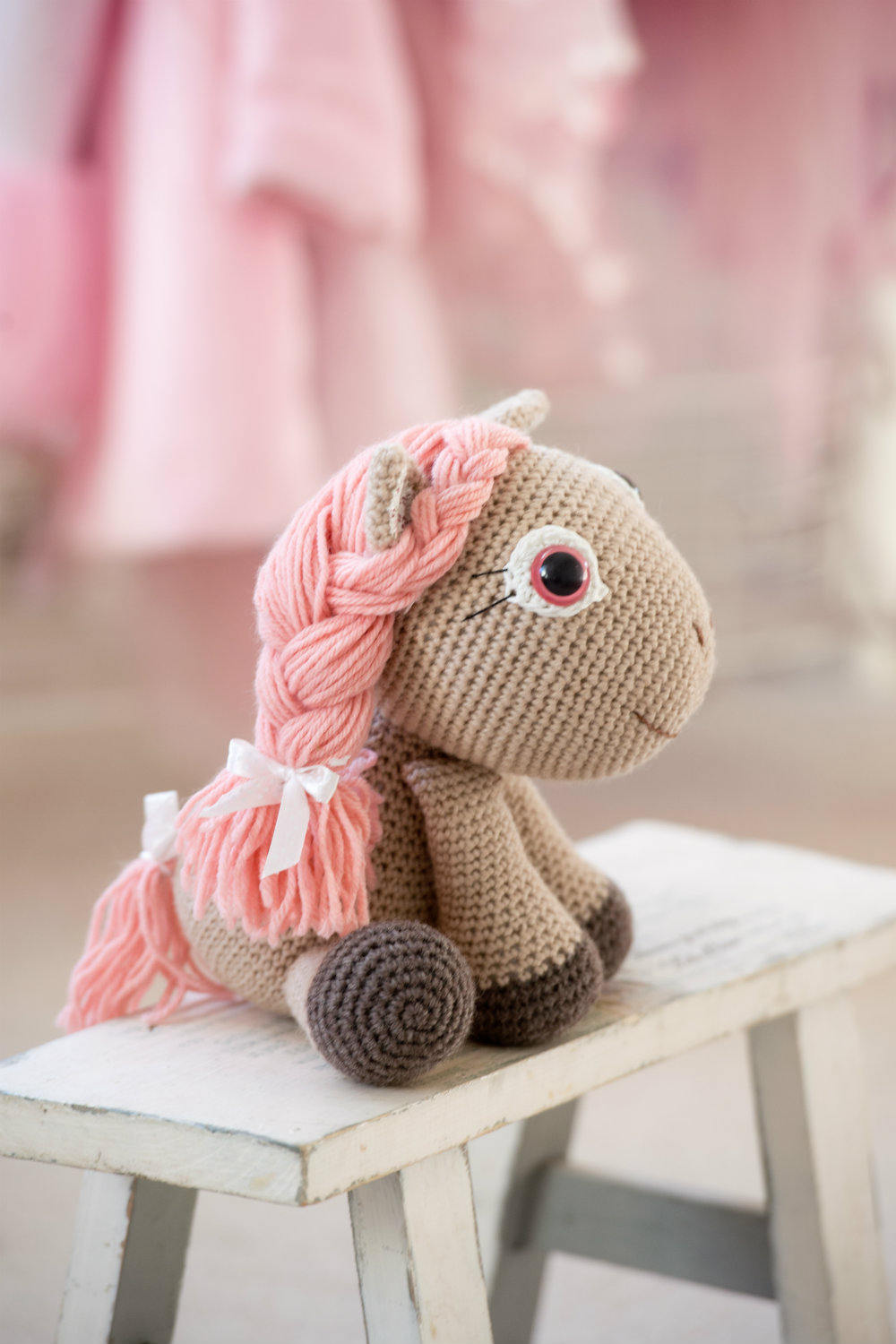 Amigurumi Pony Pattern - Pony Girl - Crochet Horse Toy, Printable Pdf ...