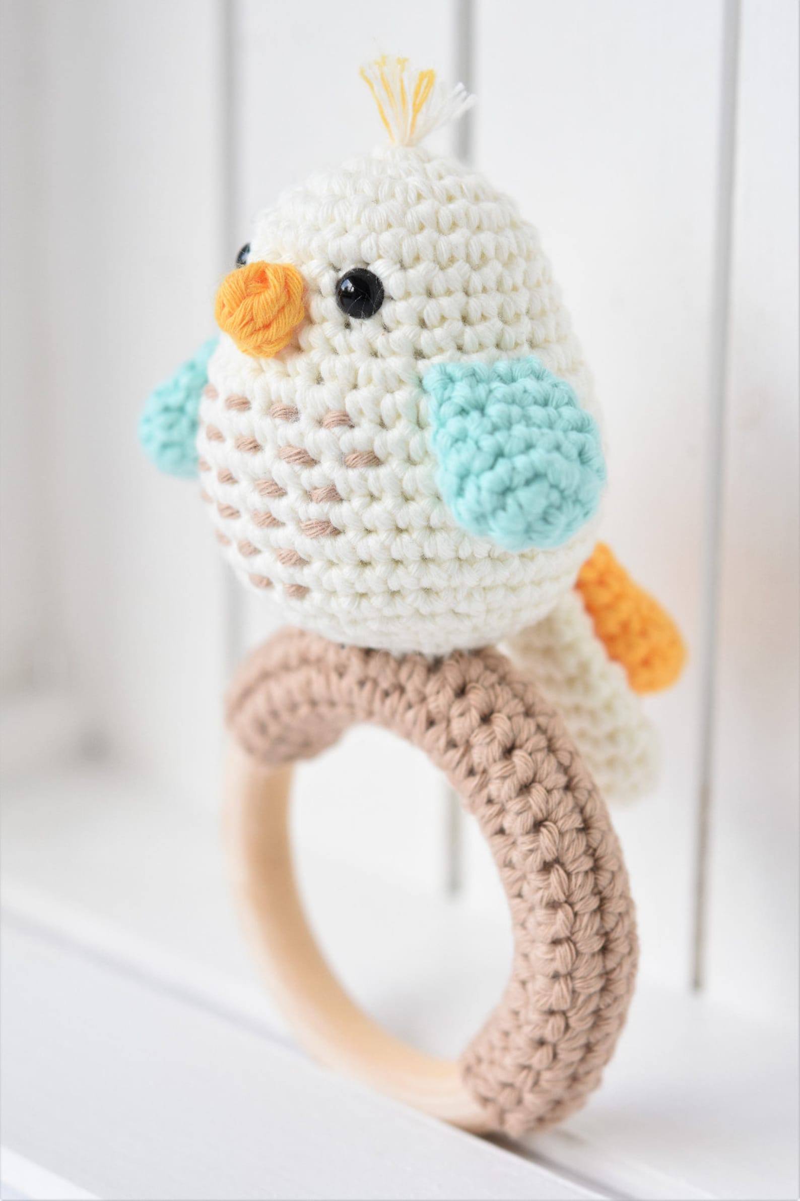 PATTERN Amigurumi Bird Rattle Amigurumi Pattern Crochet | Etsy