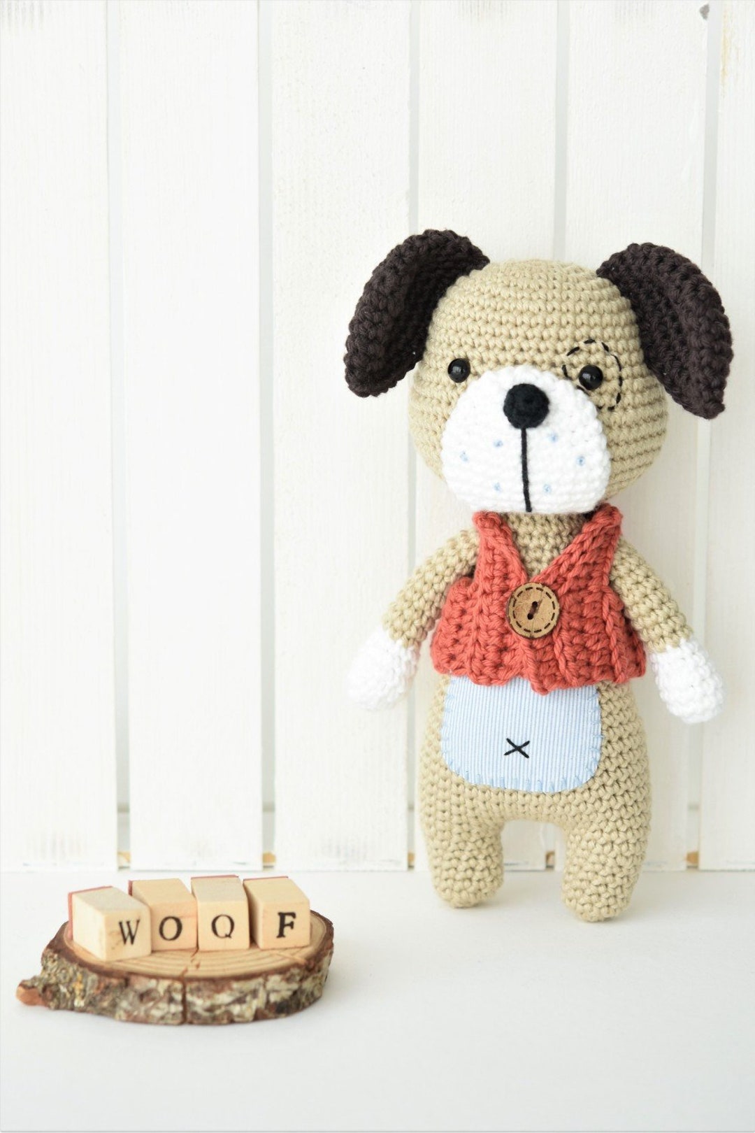 Schema cucciolo amigurumi - Bau il cane - giocattolo all'uncinetto, PDF ...